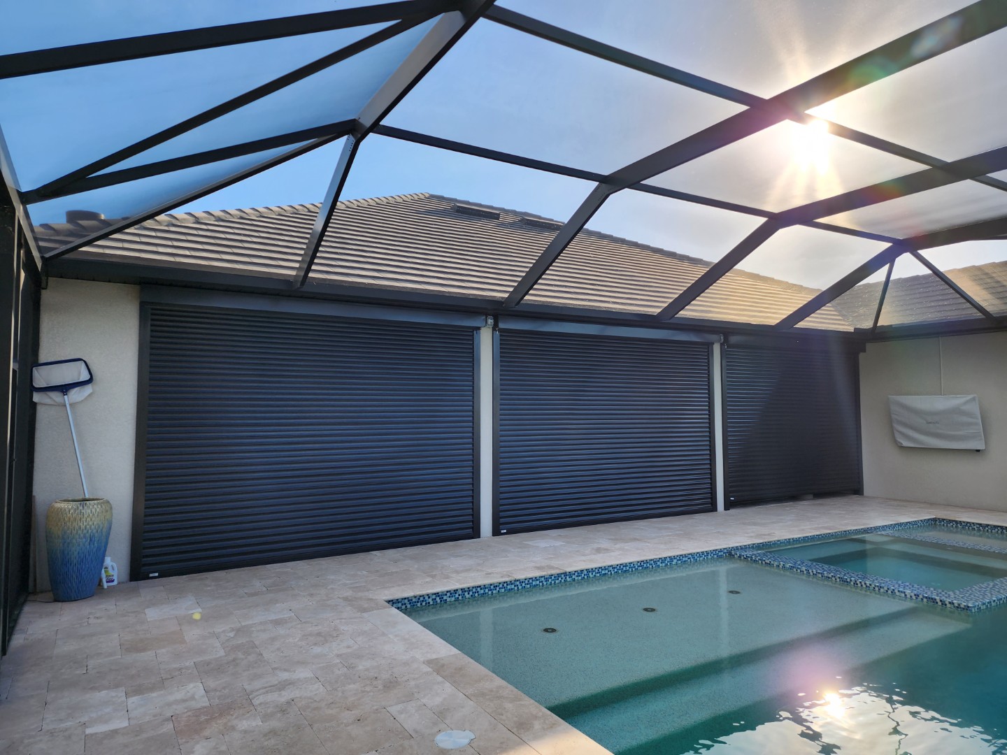 Nautilus Roll Down Shutters | Sarasota Rolling Metal Shutter System